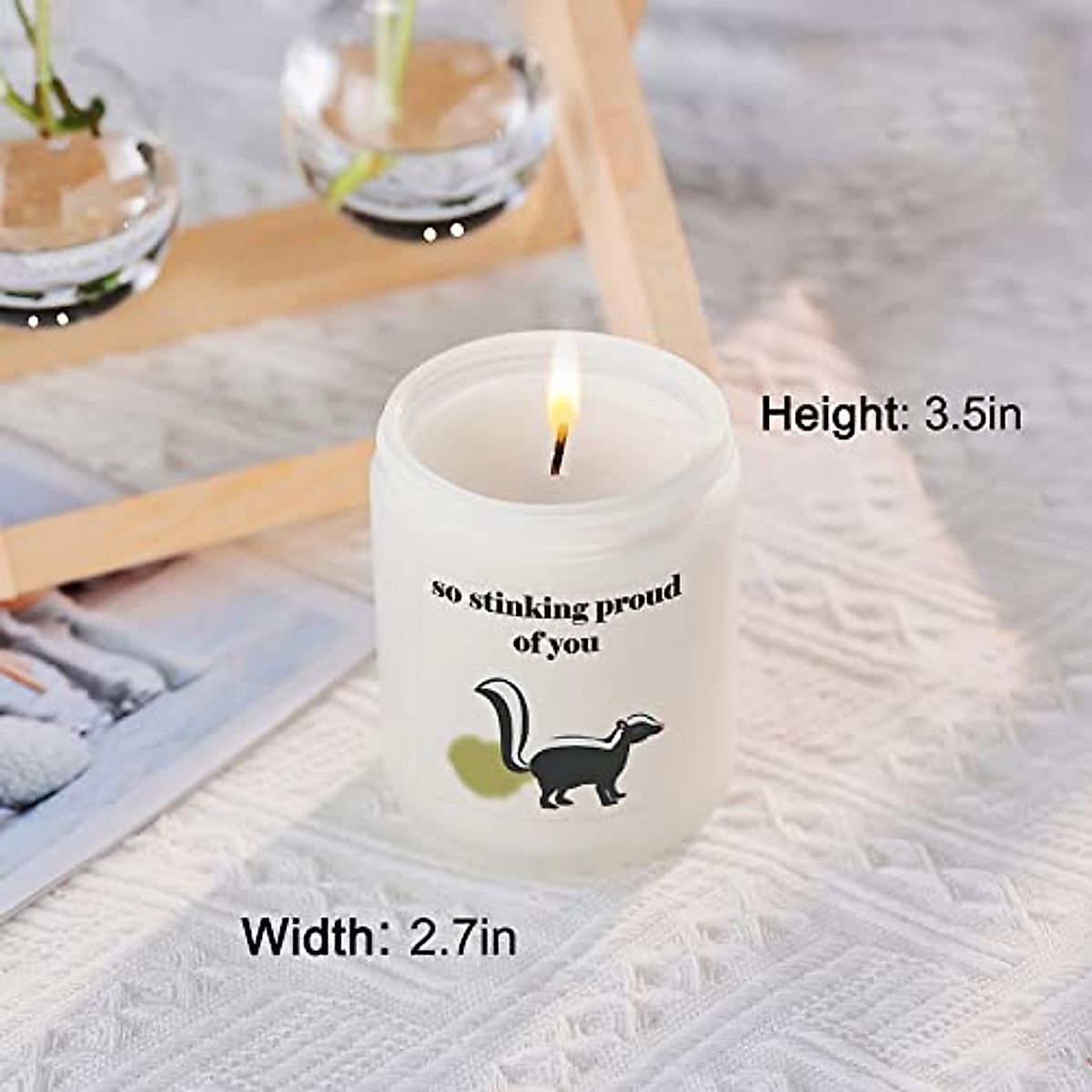 Inspirational Gifts for Women Men- Proud of You Gifts for Her Him Friends Daughter, Funny Congratulations, Well Done, Graduation Gifts, Passed Exam, Encouragement, New Job Gifts