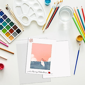 ZBEIVAN 11x14 White Picture Mats with Core Bevel Cut Frame Mattes for 8x10 Pictures with Backing Bags - Pack of 12