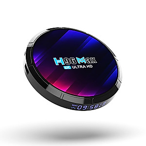 Android 13.0 H96 Max TV Box 4GB RAM 64GB ROM RK3528 Quad Core CPU Support Dual WiFi 2.4G+5G/4K/3D BT 5.0 Smart TV Box