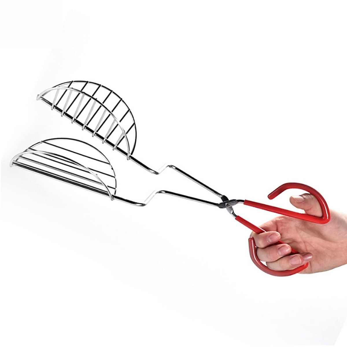 Taco Shell Maker, 34cm Taco Maker Tongs Stainless Steel Taco Press Taco Shell Mold for Taco Shell Frying Taco Shell Maker for Making Homemade Taco Shells