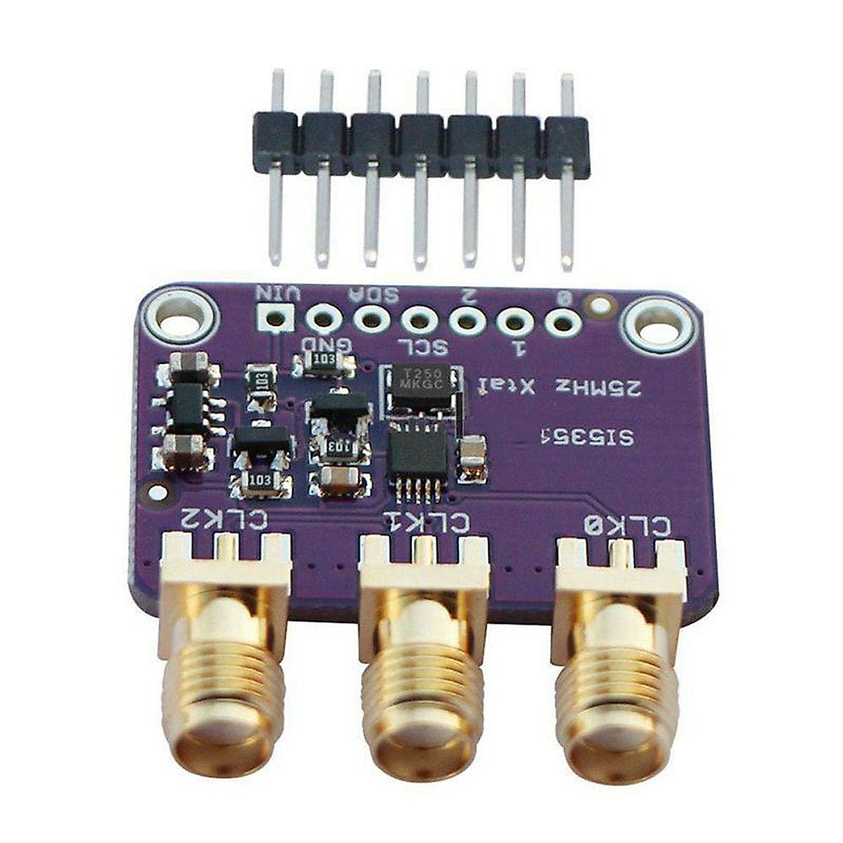 Gump's grocery Si5351A Signal Generator Clock Breakout Board 3.3/5V 25MHz 8~160MHz for Arduino