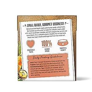 The Honest Kitchen Butcher Block Pâté: Beef, Cheddar & Farm Veggies Wet Dog Food, 10.5 oz (Pack of 6)