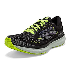 Brooks Women's Glycerin 19 Neutral Running Shoe - Black/Nightlife/Spa Blue - 11