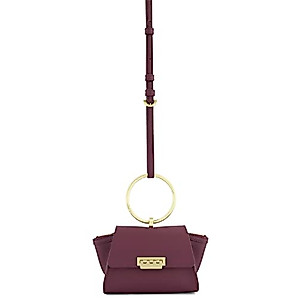 Zac Posen Eartha Wristlet Crossbody, Bordeaux
