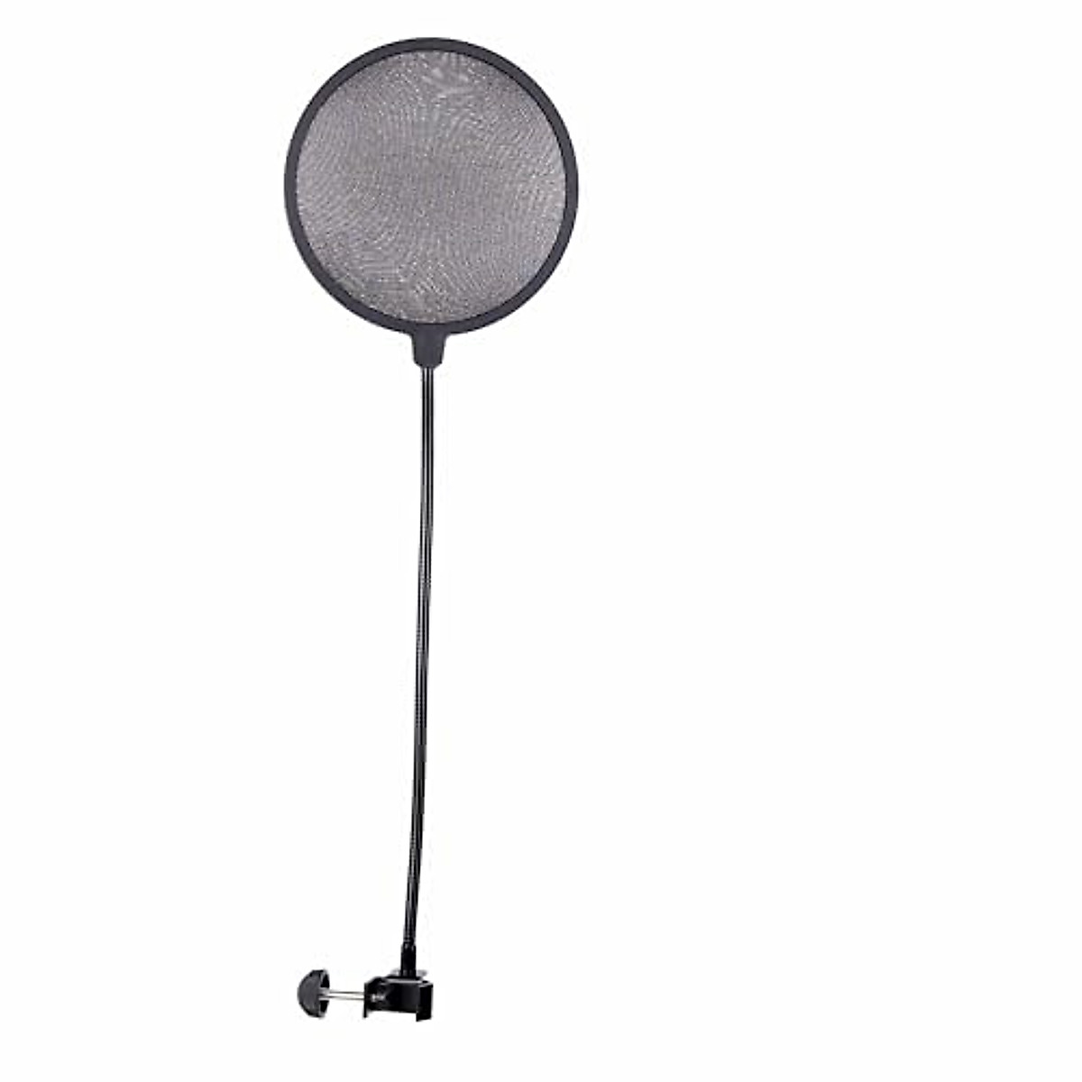 Rok-It Single Layer Microphone Pop Filter with C-Clamp to Fit Most Microphone Stands; (RI-POPFILTER)