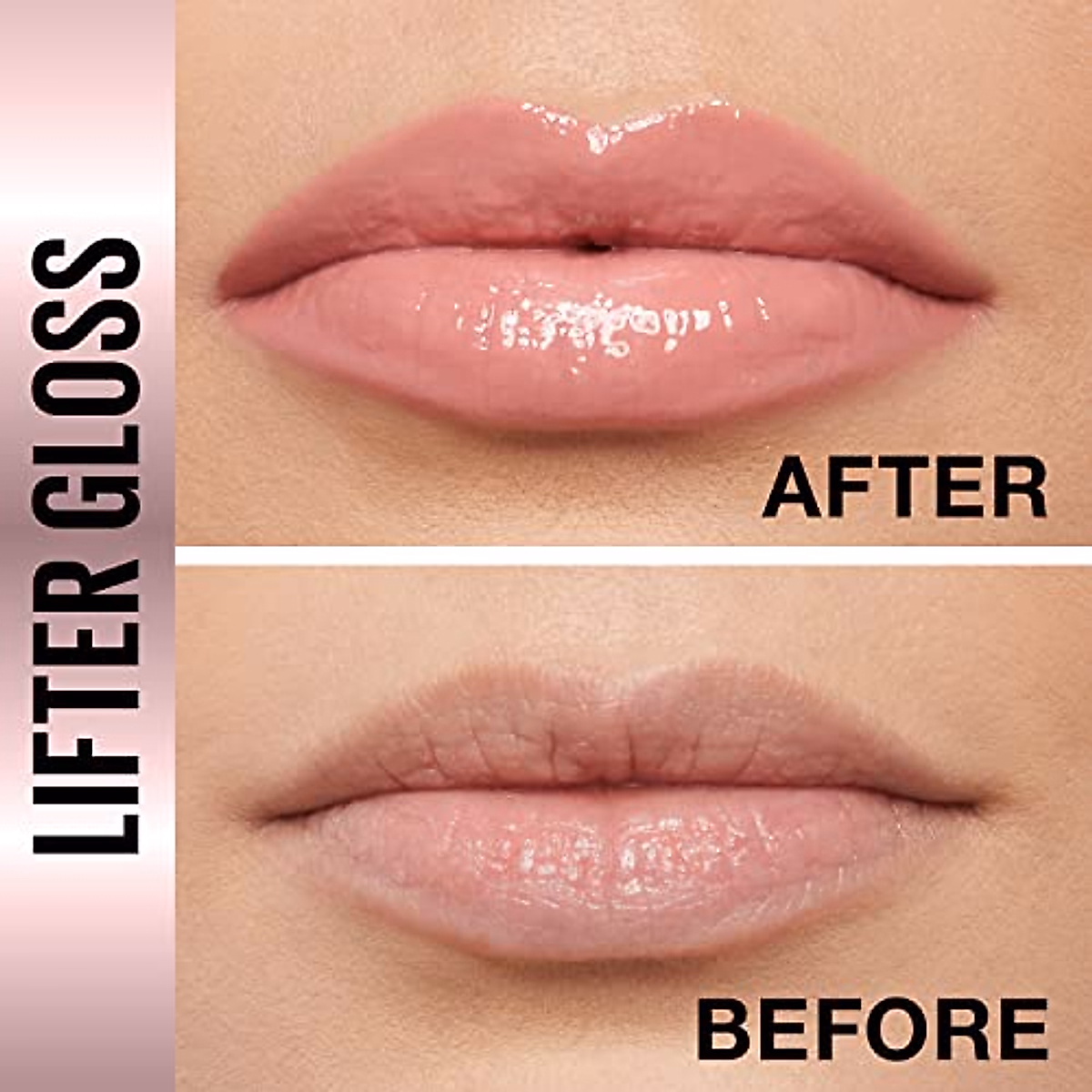 Maybelline New York Lash Sensational Sky High Mascara and Lifter Gloss Gift Set, Includes 1 Miniature Mascara and 1 Full-Size Lip Gloss, 1 Kit, Black