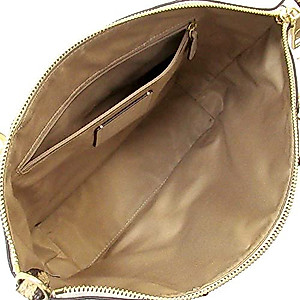 Coach Women's Kacey Satchel Crossbody (IM/Khaki Chalk Multi)