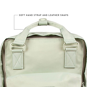 Doughnut Macaroon Nature Pale Series 16L Travel School Ladies College Girls Lightweight Commuter Casual Daypacks Bag Backpack (Soft Sunrise)