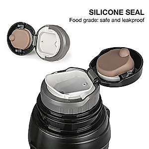 TRY & DO Stainless Steel Water Bottle with Cup 85Oz Vacuum Flask Double-Wall Vacuum Insulated Water Jug for Camping Hiking Travel