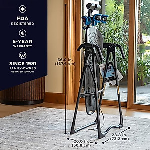 TEETER EP-560 Ltd. Inversion Table for Back Pain, FDA-Registered, UL Safety-Certified, 300 lb Capacity (EP -560 Ltd.)