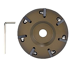 Electric Hoof Knife Tool, Aluminium Alloy Hoof Nipper Tools, Professional Hoof Trimming Disc Plate, High Strength Hoof Trimming Disc Plate Tool for Livestock Sheep Cattles Horses(7 Blades)