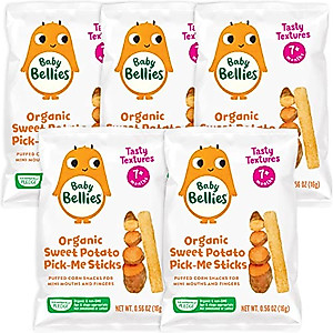 Baby Bellies Organic Sweet Potato Pick-me Sticks - Pack of 5