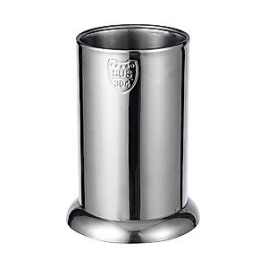 IMEEA Straw Holder for Counter SUS304 Stainless Steel Straw Dispenser Coffee Stirrers Holder