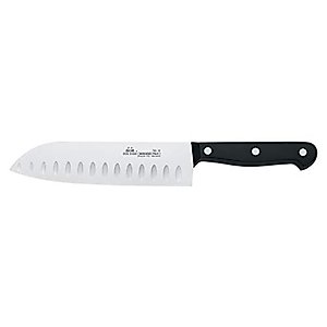 Due Cigni Cutlery Classica Santoku Knife, 18 cm (7 inch), Stainless Steel, Full Tang