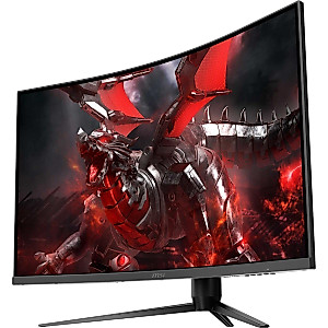 MSI Optix G321CQP 31.5 WQHD Curved Screen Gaming LCD Monitor - 16:9