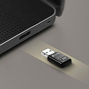 TP-Link TL-WN823N N300 Mini USB Wireless WiFi network Adapter for pc, Ideal for Raspberry Pi,Black