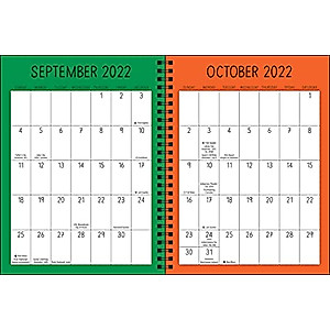 Positively Present 16-Month 2022-2023 Monthly/Weekly Planner Calendar: Wonderful Things Might Happen