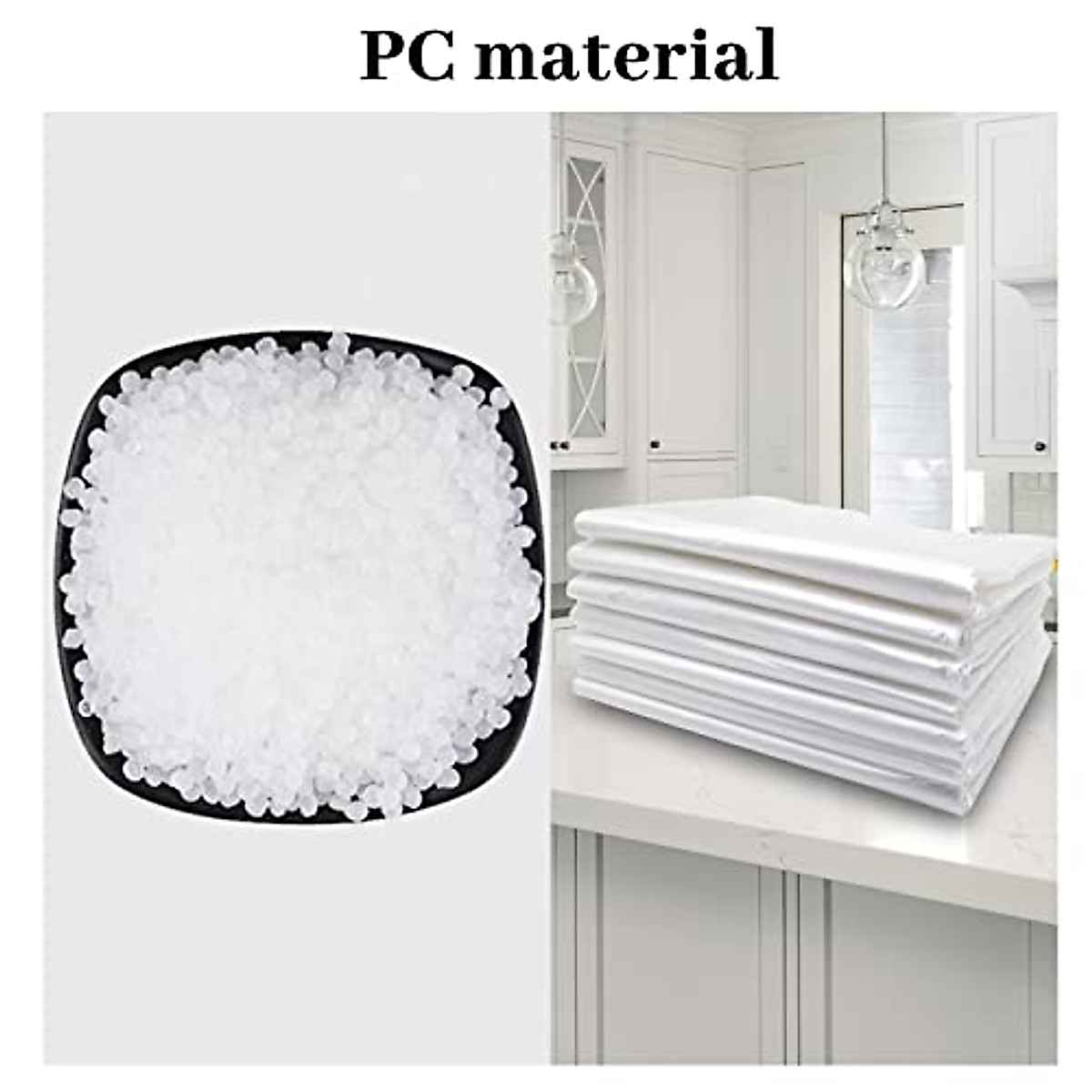 100 pcs Rabbit Cage Liners Disposable Large Plastic Mat Films for Bunny Guinea Pigs Chinchillas Rats Hamsters Hedgehogs and Other Small Animals 37"×27"