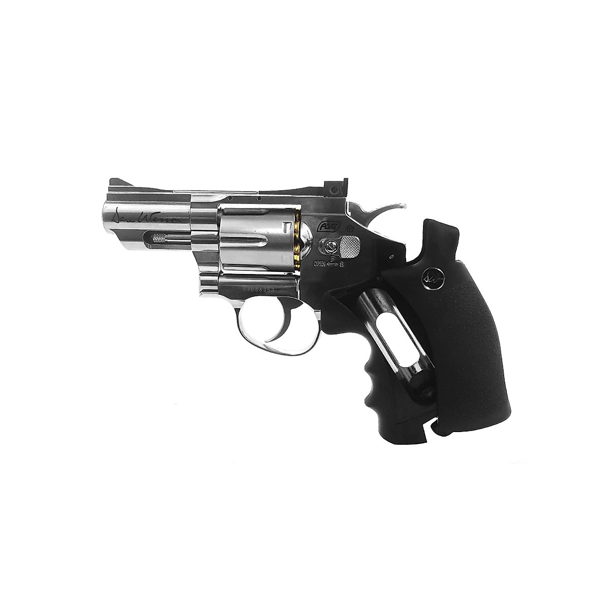 Dan Wesson ASG 2.5" CO2 Powered Air Revolver, Silver