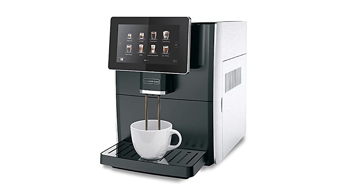 Epsilon Espresso Machine - 11 Brew Selections & AI Touchscreen Coffee Maker