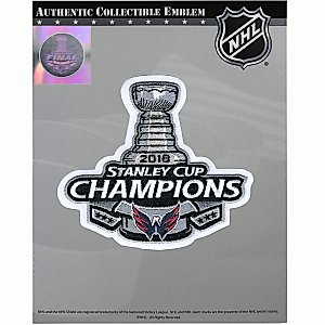 2018 NHL Stanley Cup Final Champions Washington Capitals Jersey Patch