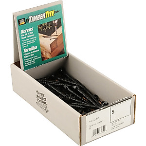 Hillman 47987 1/4 X 2-1/2 Timber-Tite Landscape Screw, 50-Pack