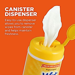 Wet Ones for Pets Multi-Purpose Dog Wipes with Aloe Vera, 50 Count - 3 Pack | Dog Wipes for All Dogs in Tropical Splash, Wipes for Paws & All Purpose