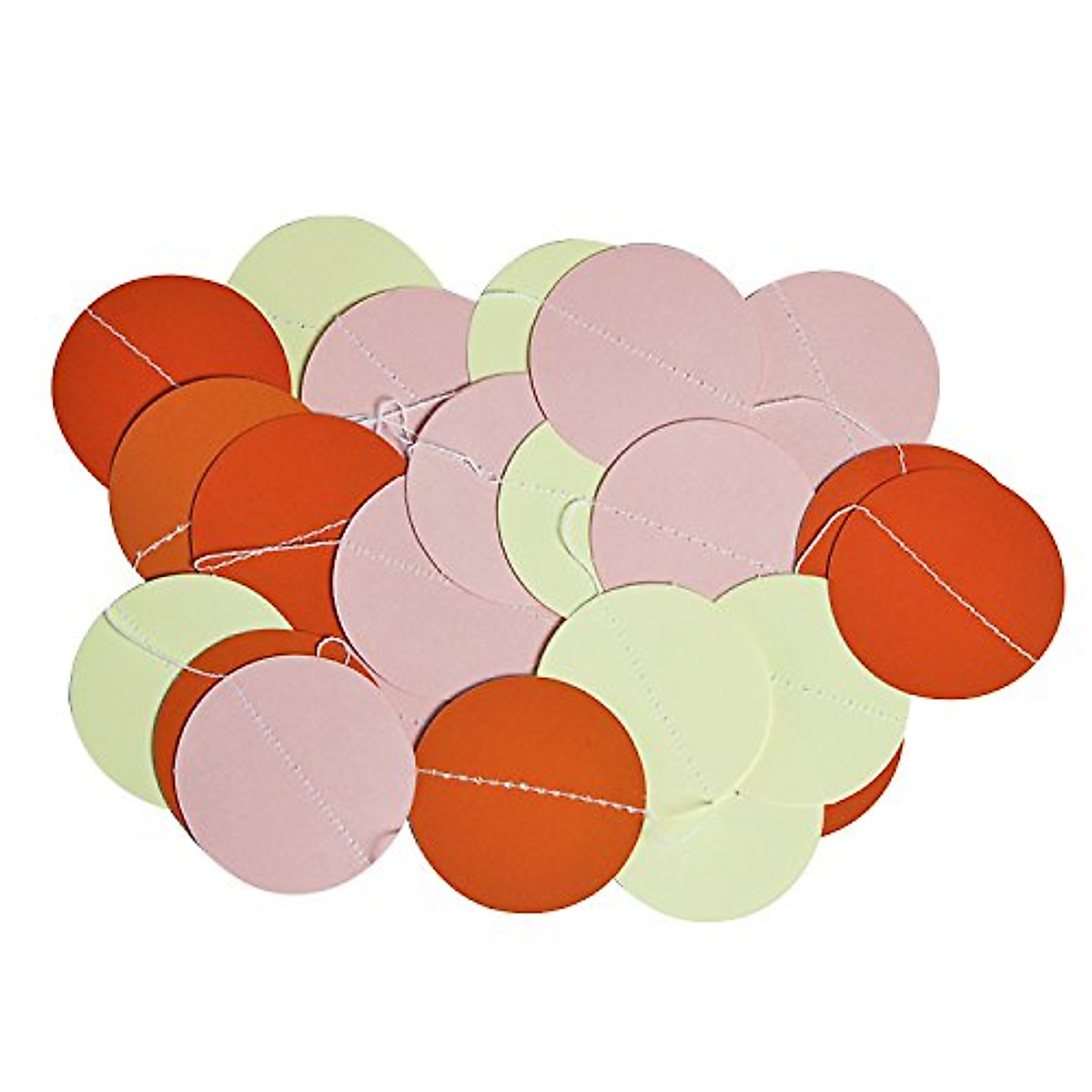 Orange Fall Party Hanging Decorations Thanksgiving Party Ceiling Hangings Wedding Decorations Tissue Paper Pom-Poms Tassel Garlands Baby Shower Birthday Party Decorations