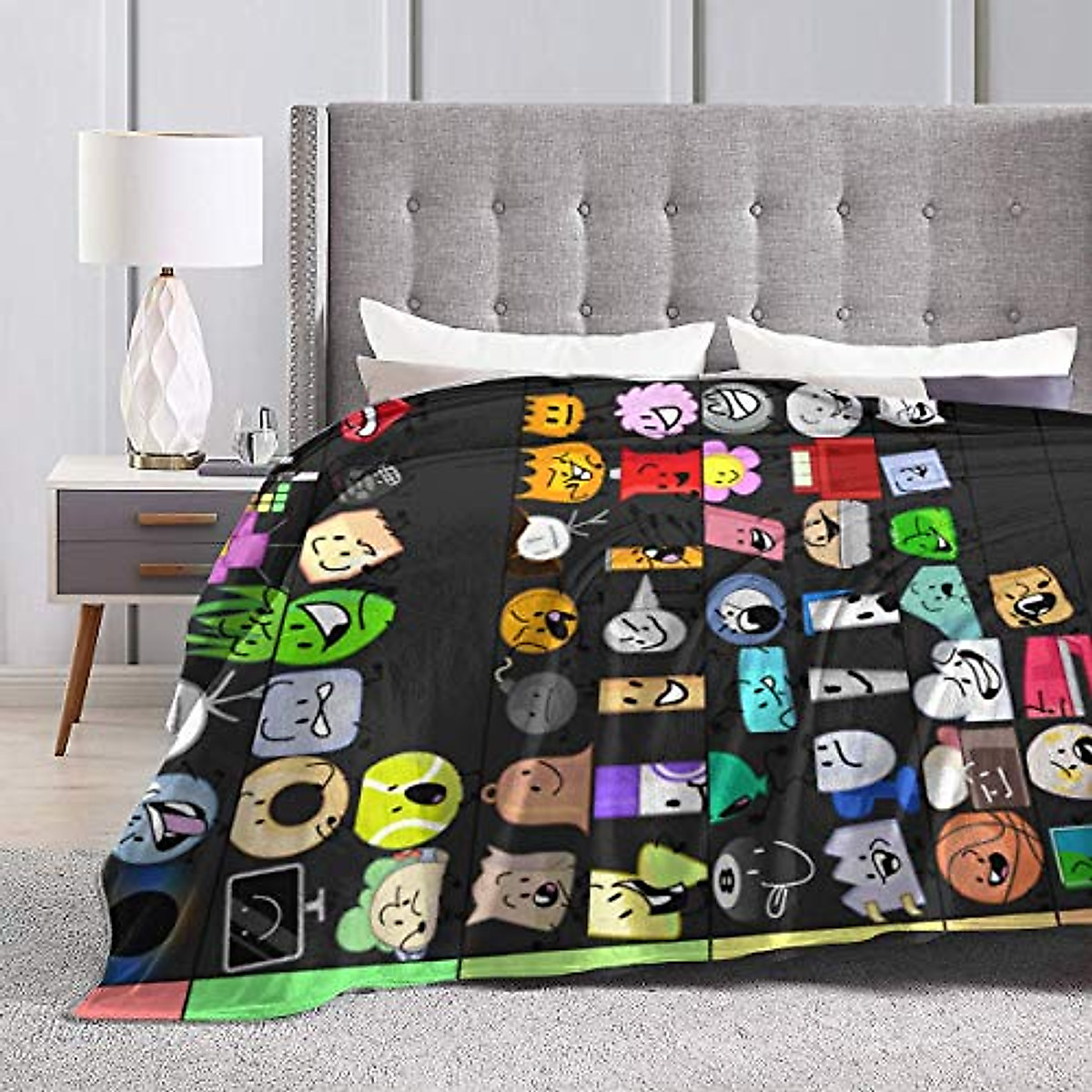 Anime Game Blanket Ultra-Soft Micro Fleece Blanket Lightweight Blanket mat for Couch/Living Room/Warm Winter Cozy Plush Throw Blankets for Adults Or Kids 50X40