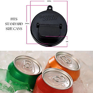 Beverage Buddee Can Cover - Best Can Cover For Standard Size Soda/Beer/Energy Drink Cans - Made In The USA - BPA-PCB Free - 4 pack (Asst Colors)