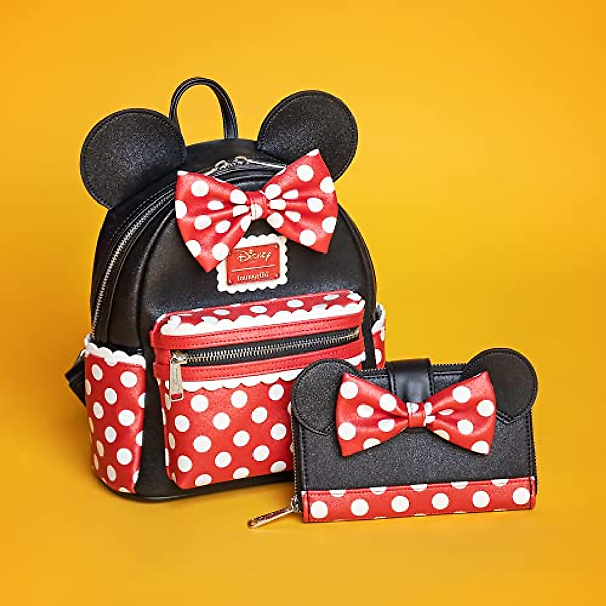 Loungefly Wallet Disney: Minnie Mouse Bow Ear Wallet, Amazon Exclusive