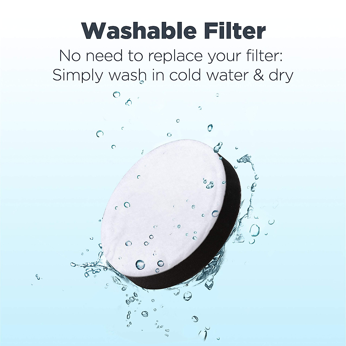 Eureka Airspeed Ultra-Lightweight Compact Bagless Upright Vacuum Cleaner, Replacement Filter, Green