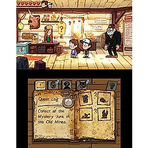 Gravity Falls: Legend of the Gnome Gemulets - Nintendo 3DS Standard Edition