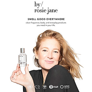 By Rosie Jane Eau De Parfum Spray (Leila Lou) - Clean Fragrance for Women - Essential Oil Mist with Notes of Jasmine, Pear, Fresh Cut Grass - Paraben Free, Vegan, Cruelty Free, Phthalate Free (50ml)