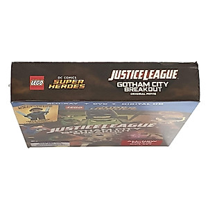 LEGO Justice League Gotham City Breakout Combo Pack (Blu-ray + DVD + Digital Copy + Nightwing Minifigure) Languages: English, Spanish & French (Audio & Subtitles)