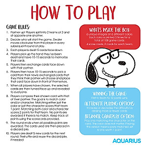AQUARIUS - Peanuts Memory Master Card Game