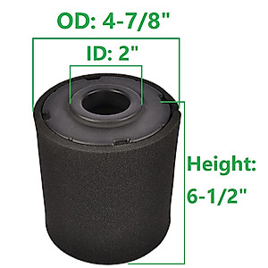 Annolai 16 083 01-S 16 083 01 Air Filter 16 083 02 Pre Filter for Kohler ZT710 ZT720 ZT730 ZT740 19-27 HP Engine Replace 16 883 01-S1 1608301 1688301 15372 102-855 with 24 050 13-S Fuel Filter