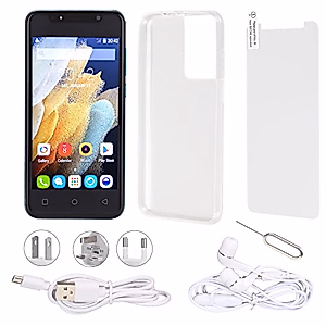 PUSOKEI S21 Ultra 3G Smartphone 6.1 Inch Unlocked Cell Phones Dual SIM Dual Standby Mobile Phone, Multicore Processor, 2GB 16GB, HD Front Camera Rear Camera, for 11.0 OS, 5000mah Battery(Green)