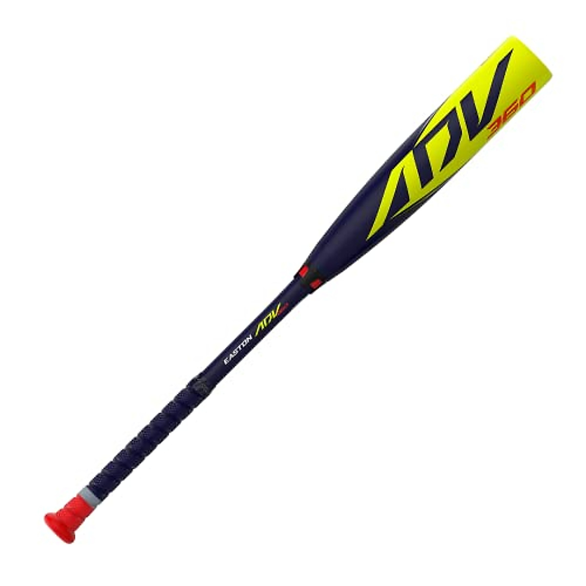 Easton ADV 360 2 Pc. Composite Baseball Bat 2 5/8 Barrel -10 USA, 29-19, Black/Yellow