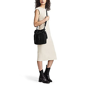 TUMI Voyageur Sabetha Bucket Crossbody - Black/Gunmetal