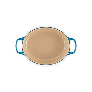 Le Creuset Enameled Dutch Oven Cast Iron Signature Oval Casserole, 29cm, 5 Qt, Marseille