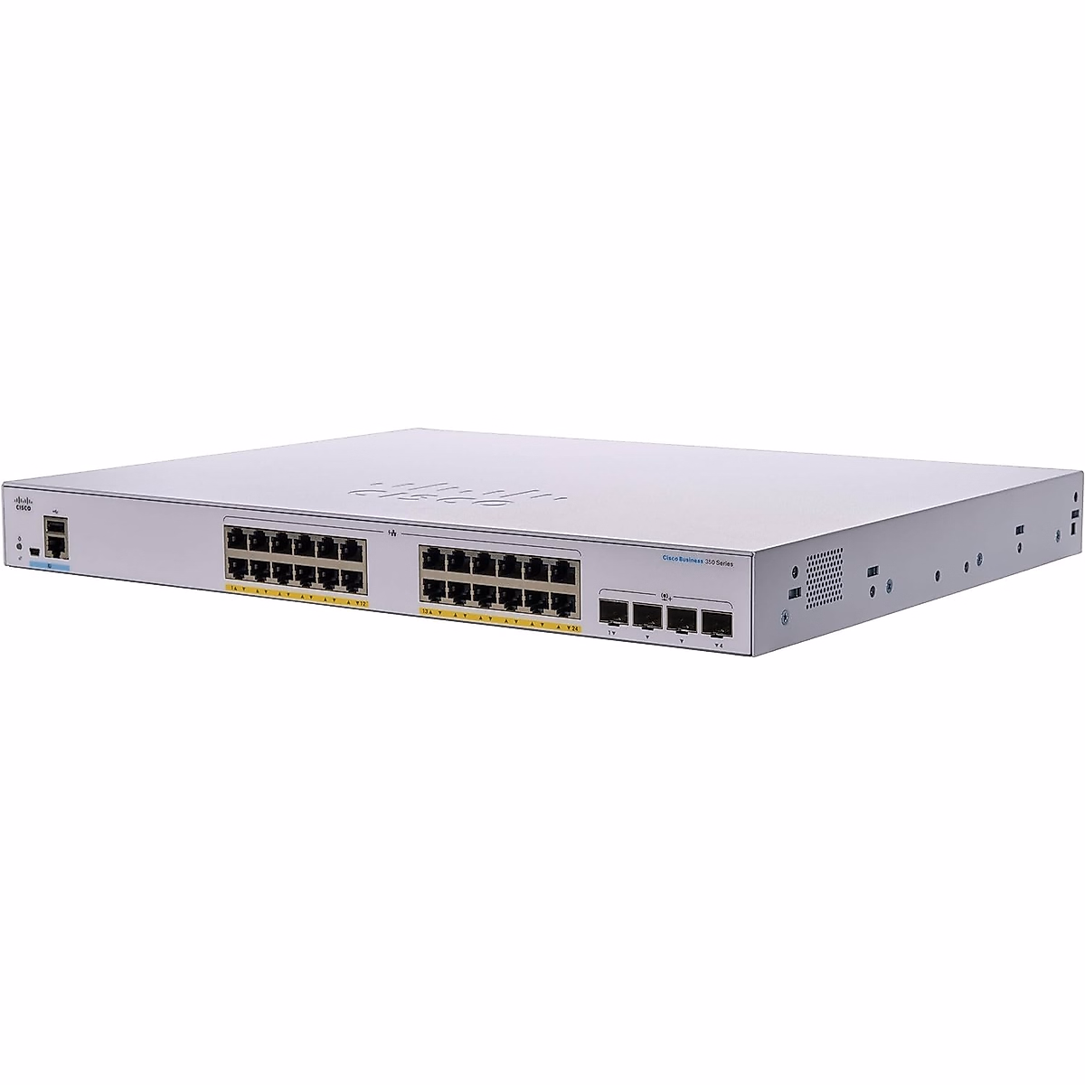 Cisco Business CBS350-24FP-4X Managed Switch | 24 Port GE | Full PoE | 4x10G SFP+ | Limited Lifetime Protection (CBS350-24FP-4X-NA)