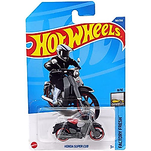 Hot Wheels Honda Super Cub, Factory Fresh 8/10