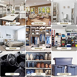 Wood Smith USA 18-Pack Cedar Blocks/Sandpaper | Clothes Storage | Aromatic Cedar Wood Planks for Closets & Drawers | 100% Natural Red Cedar for Moth Protection, Odor Removal | Wardrobe Freshener