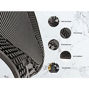 Stainless Steel Beverage Tub + Insulated Multi-Functional Bar Mat for Parties & Events - Wedding Gifts, Anniversary, Wine Nights (6-Gallon)