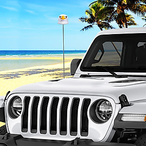 Tenna Tops Patriotic American Bald Eagle Head Car Antenna Topper/Auto Dashboard Accessory