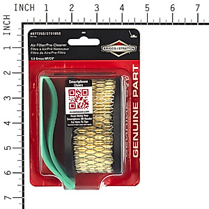 Briggs & Stratton 5055K Air Filter Intek