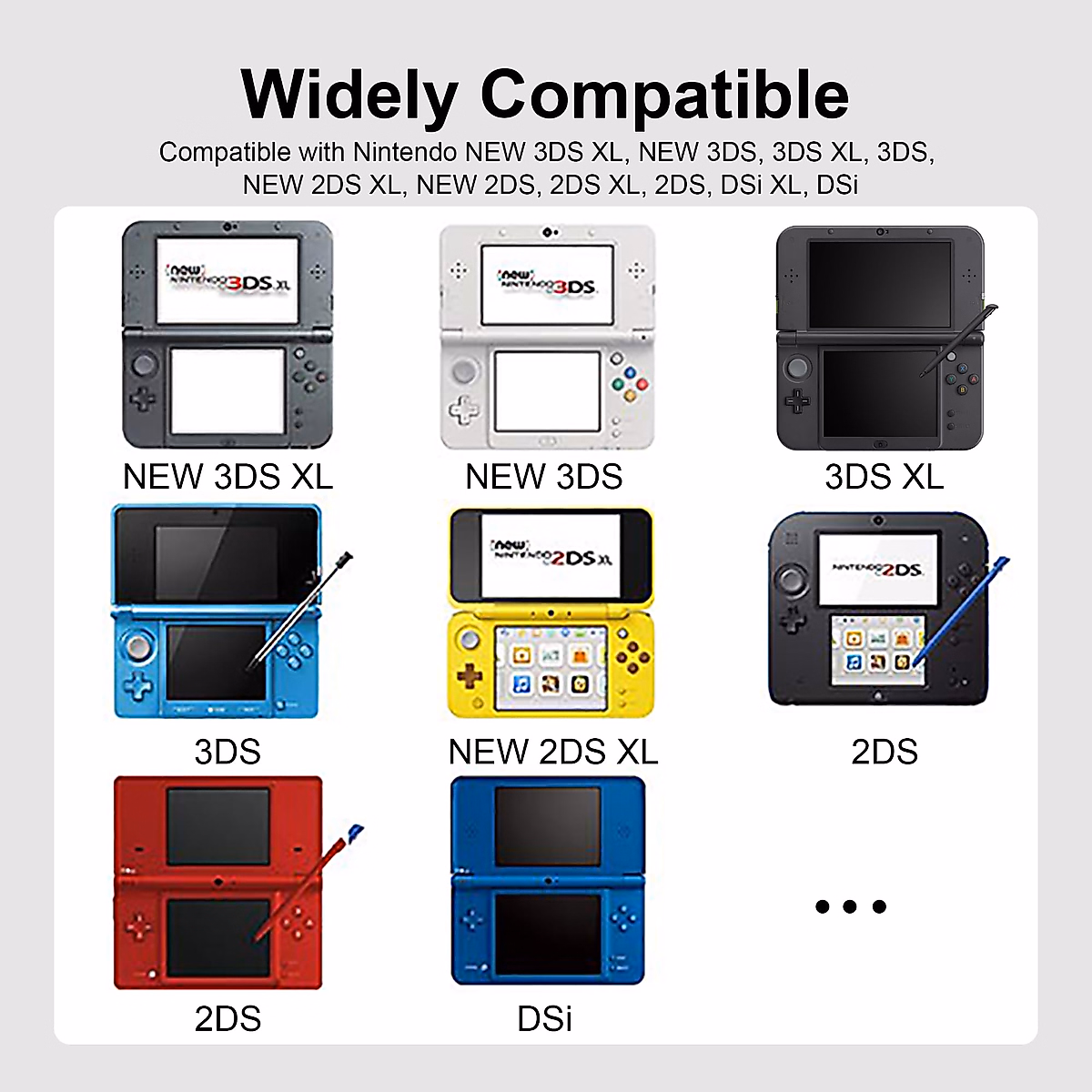 CUENSTOP 3DS USB Charger Cable, Power Charging Cord Compatible with New 3DS XL/New 3DS/ 3DS XL/ 3DS/ New 2DS XL/New 2DS/ 2DS XL/ 2DS/ DSi XL/DSi