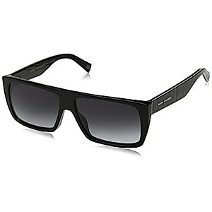 Marc Jacobs womens Marc096/S Sunglasses, Black, 57 mm US