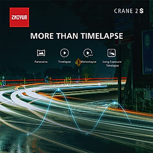 Zhiyun Crane 2S 3-Axis Handheld Gimbal Stabilizer for DSLR Cameras